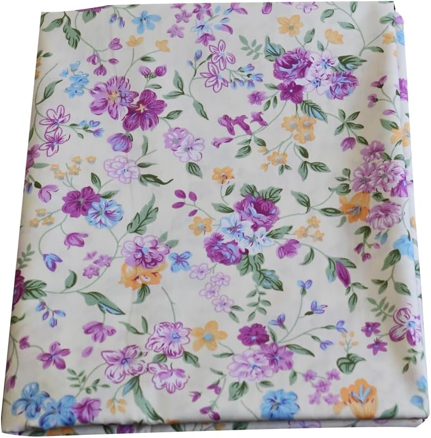 Amazon.com: LANEHUA Cotton Fabric by The Yard for Sewing DIY Crafting ...
