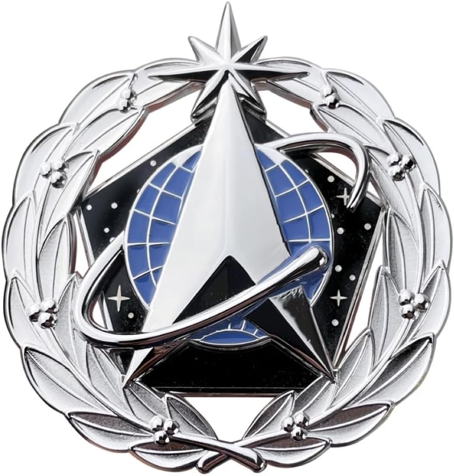 Amazon.com: Space Force Space Staff Identification Badge, Military ...