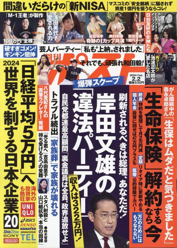 週刊ポスト 2024年 2/2号 グラビア紹介