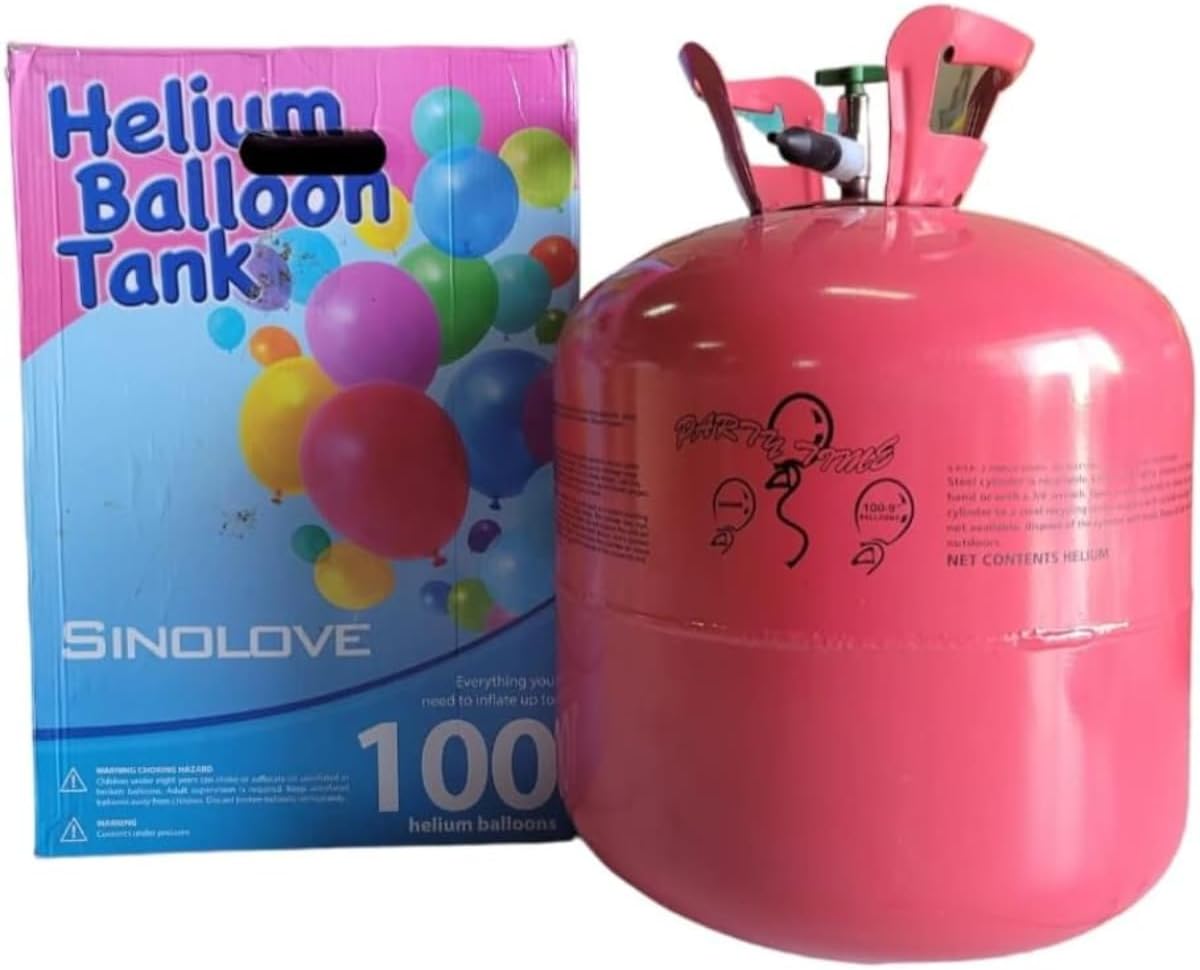 Balloonee Mega Disposable Helium Party Kit, Helium Tank for Balloons At ...