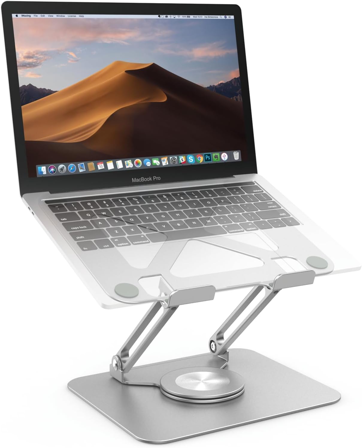 UGREEN Soporte para Laptop Aluminio, Ángulo Altura Ajustable, Base para ...