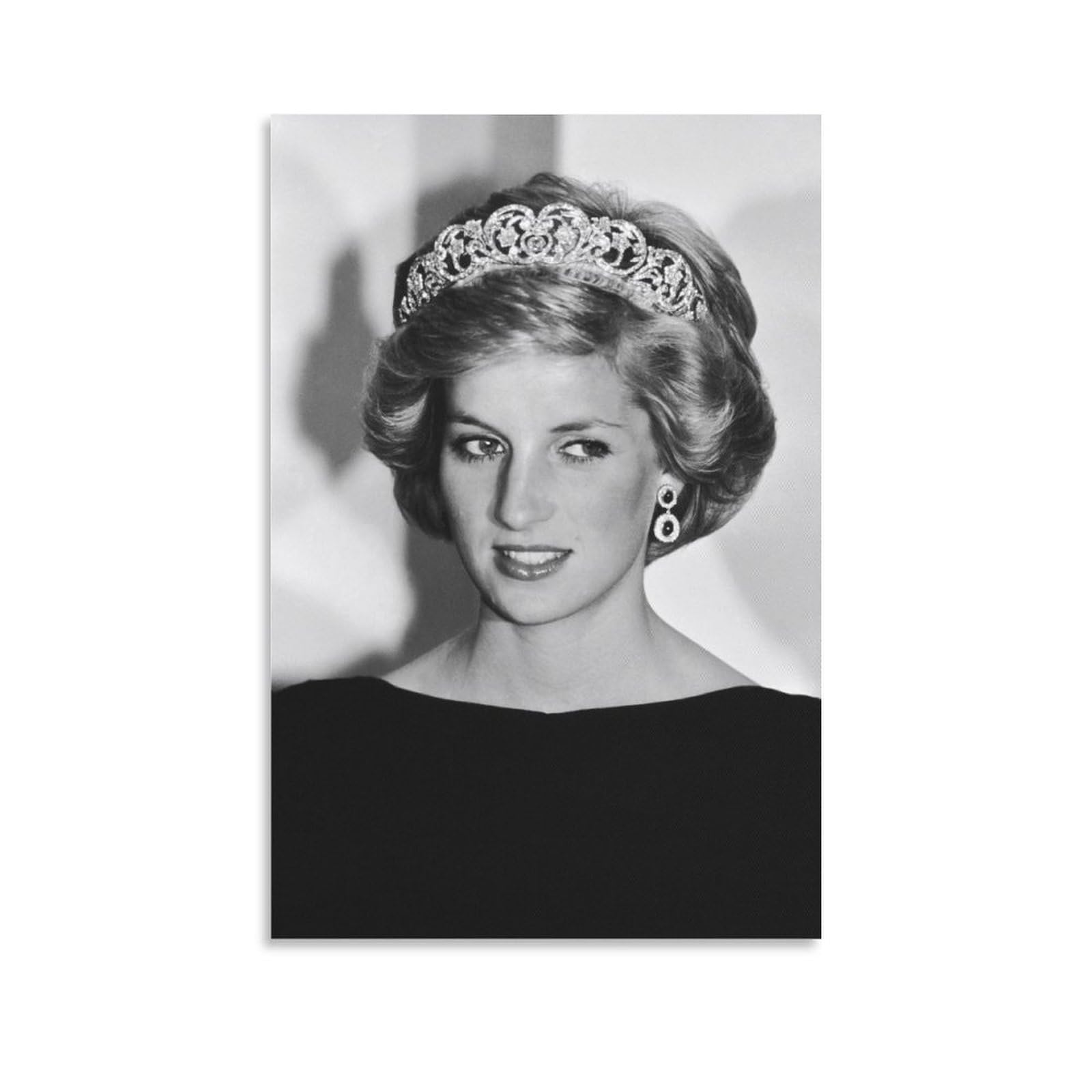 Amazon.com: Princess Diana Black And White Photo Poster Poster ...
