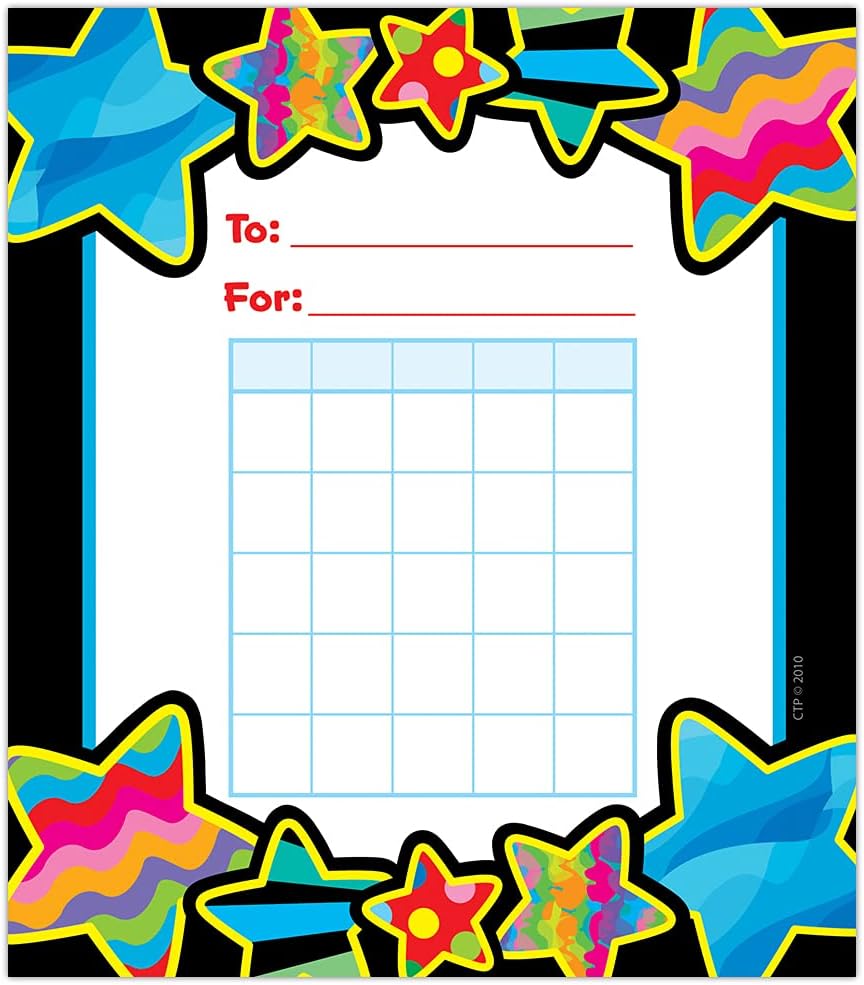 Amazon.com: Creative Teaching Press Poppin' Patterns Stars Student ...