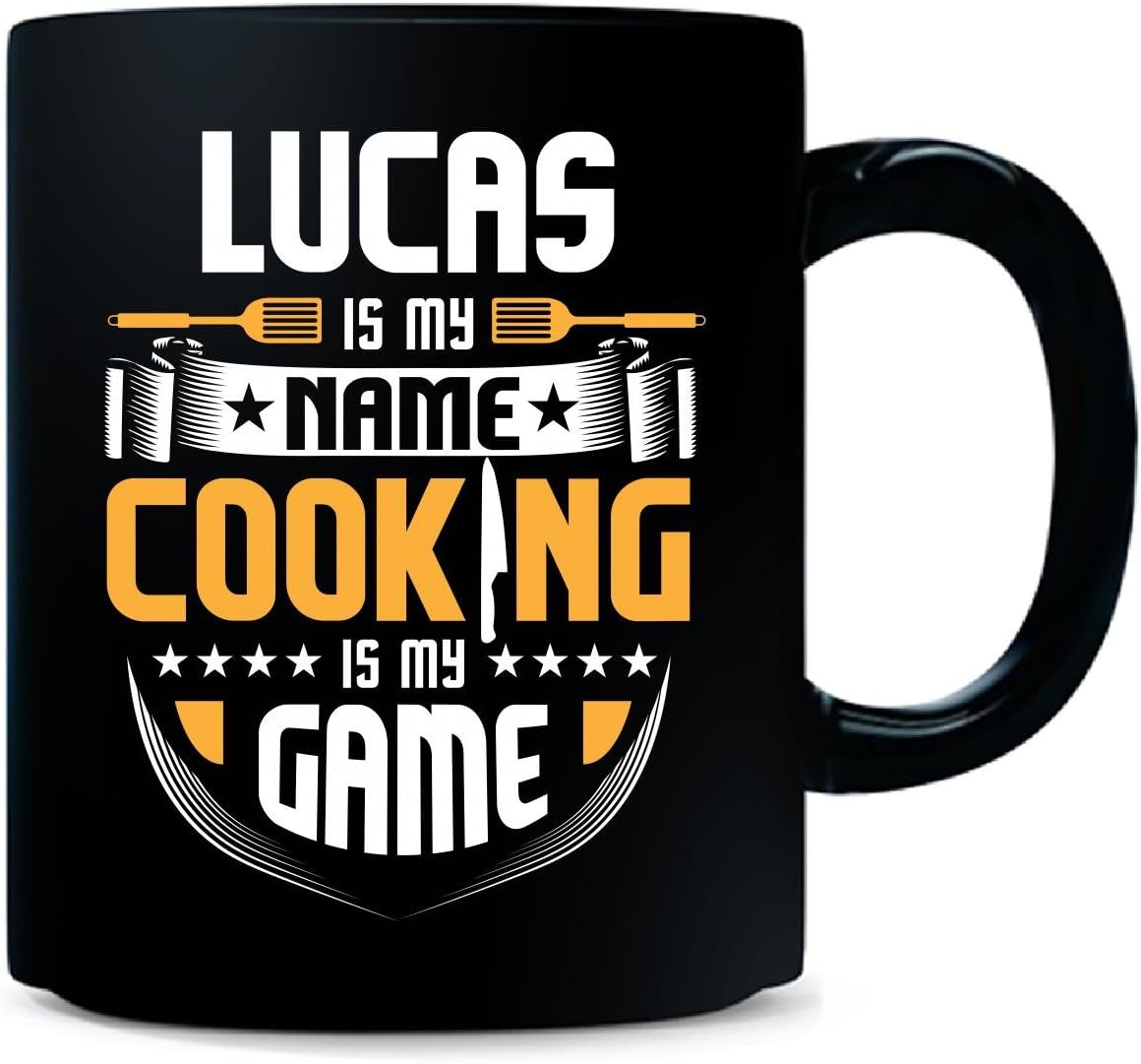 Amazon.com | We Add Up Lucas My First Name Cooking My Game Love Cook ...