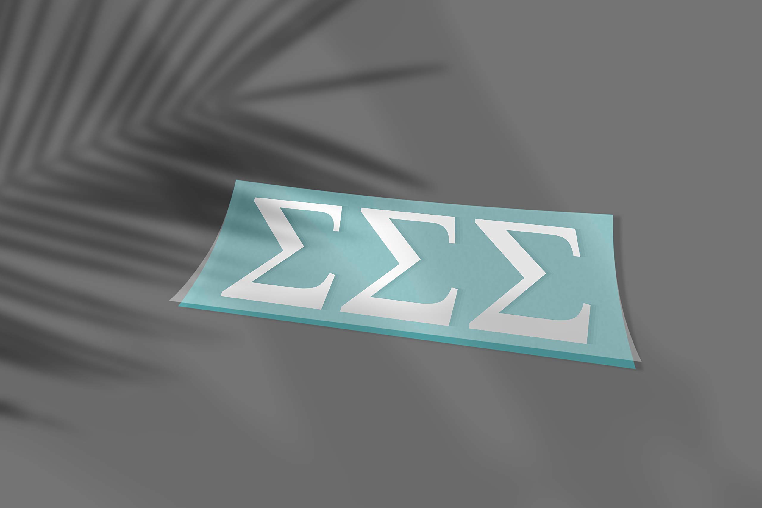 Snapklik.com : Pro-Graphx Sigma Sigma Sigma Greek Sorority Sticker Decal
