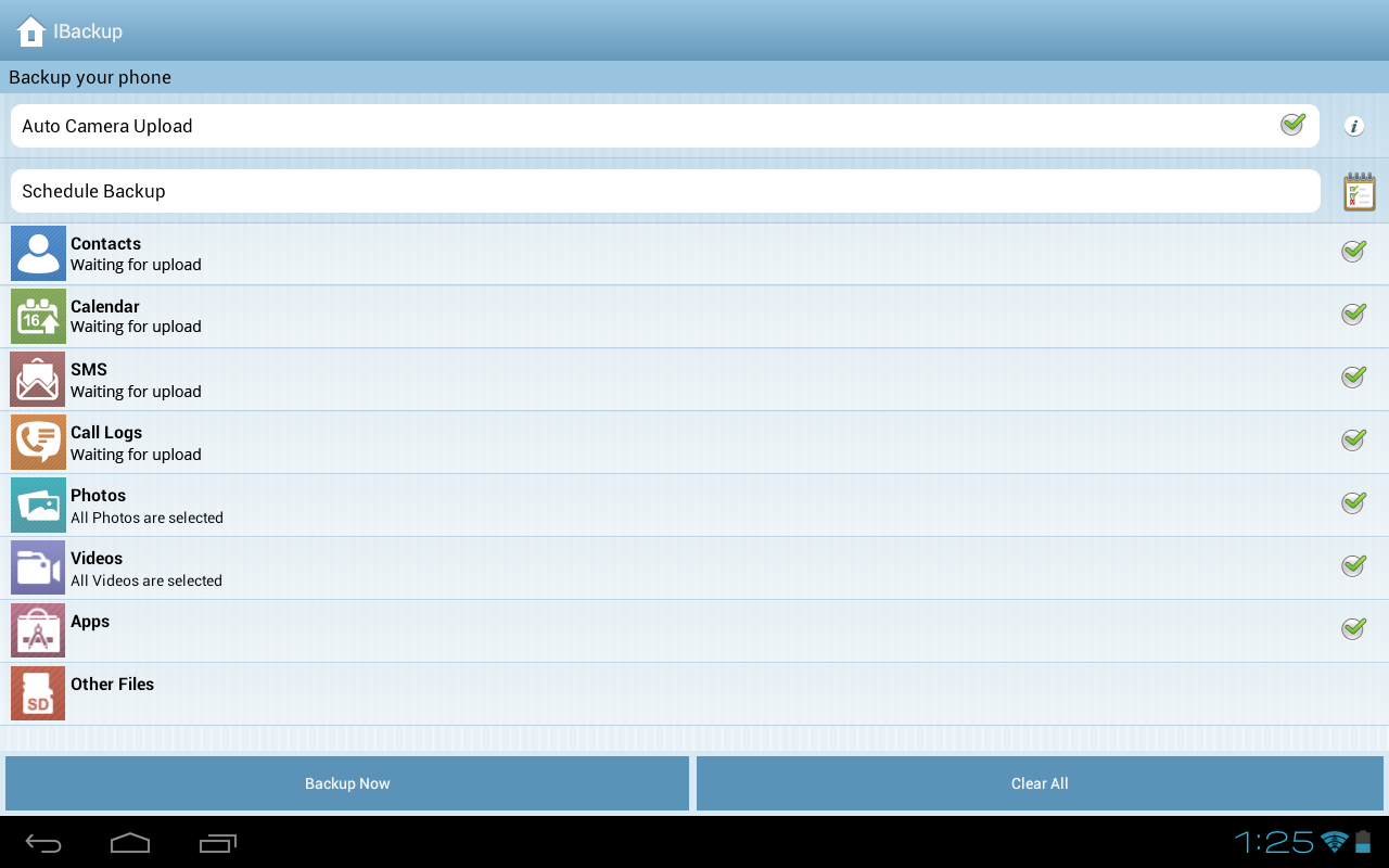 IBackup - App on Amazon Appstore