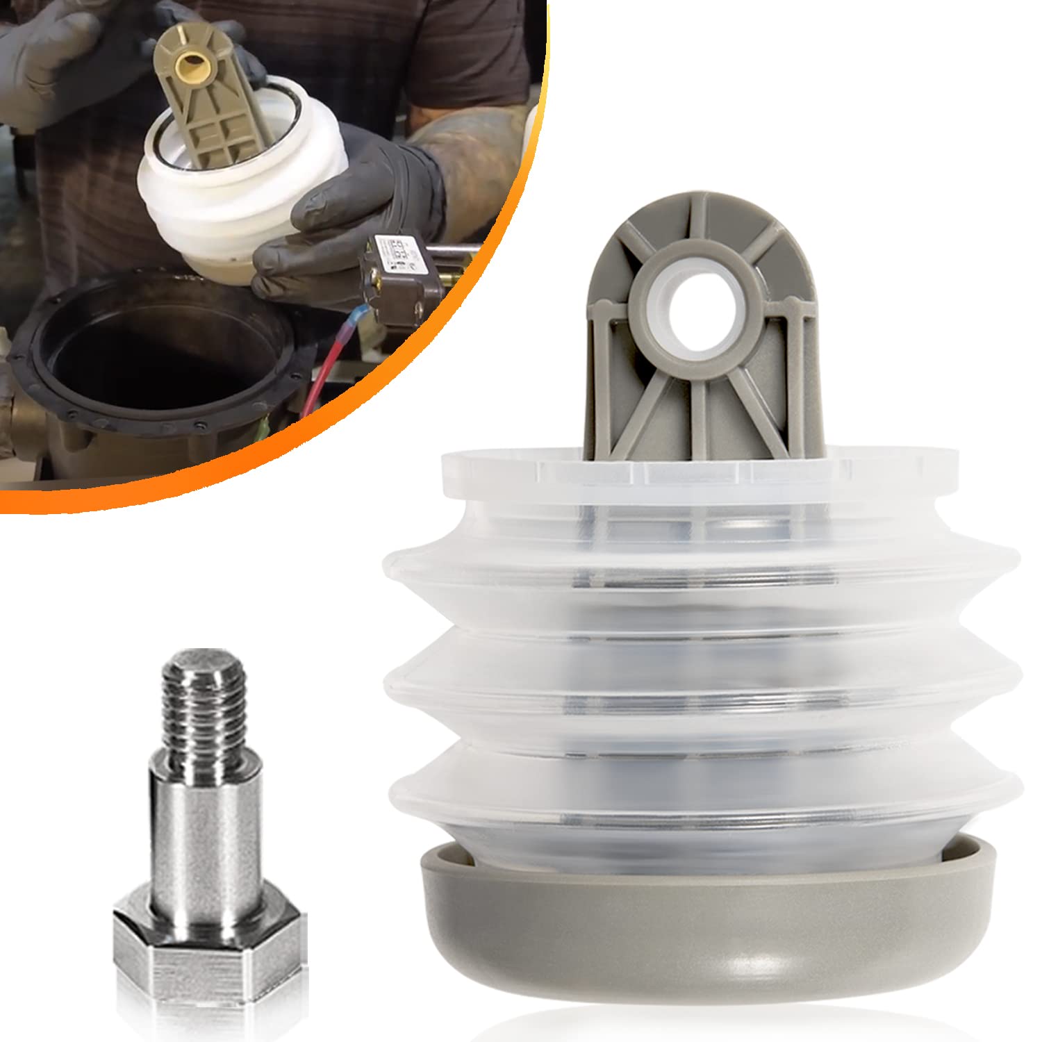 Buy 385230980 Vacuum Pump Bellow Kit for Dometic - For Vacuflush S ...