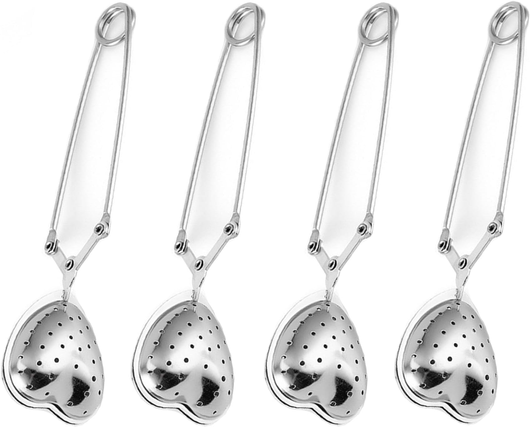Amazon.com: MIAO JIN 4Pcs Stainless Steel Tea Infuser Strainer Sugar ...