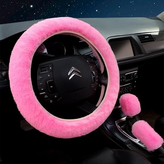 Amazon.fr : Helweet Couverture de Volant de Voiture, Housse de Volant ...