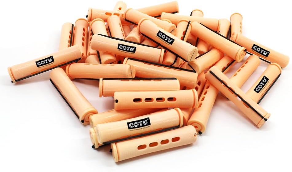 Amazon.com : Perm Rods,60 pcs Small Size Rollers for Natural Hair Long ...