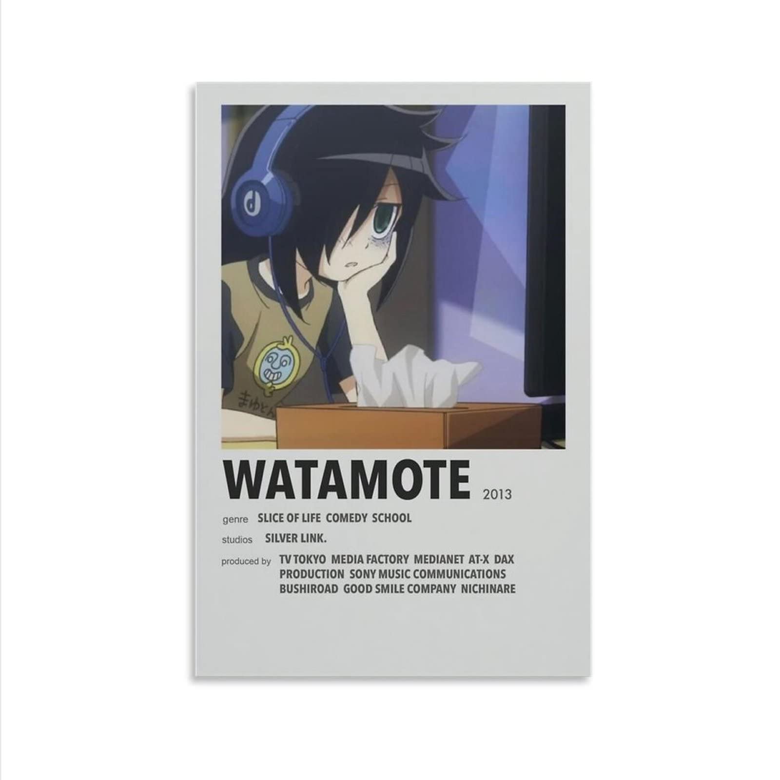 Watamote Poster
