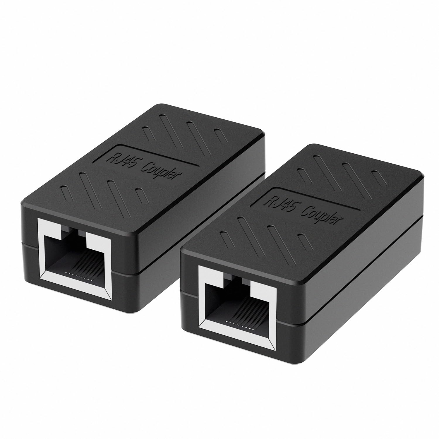 Dinger RJ45 Coupler 2 Pack Ethernet Inline Coupler with 4pcs RJ45 ...