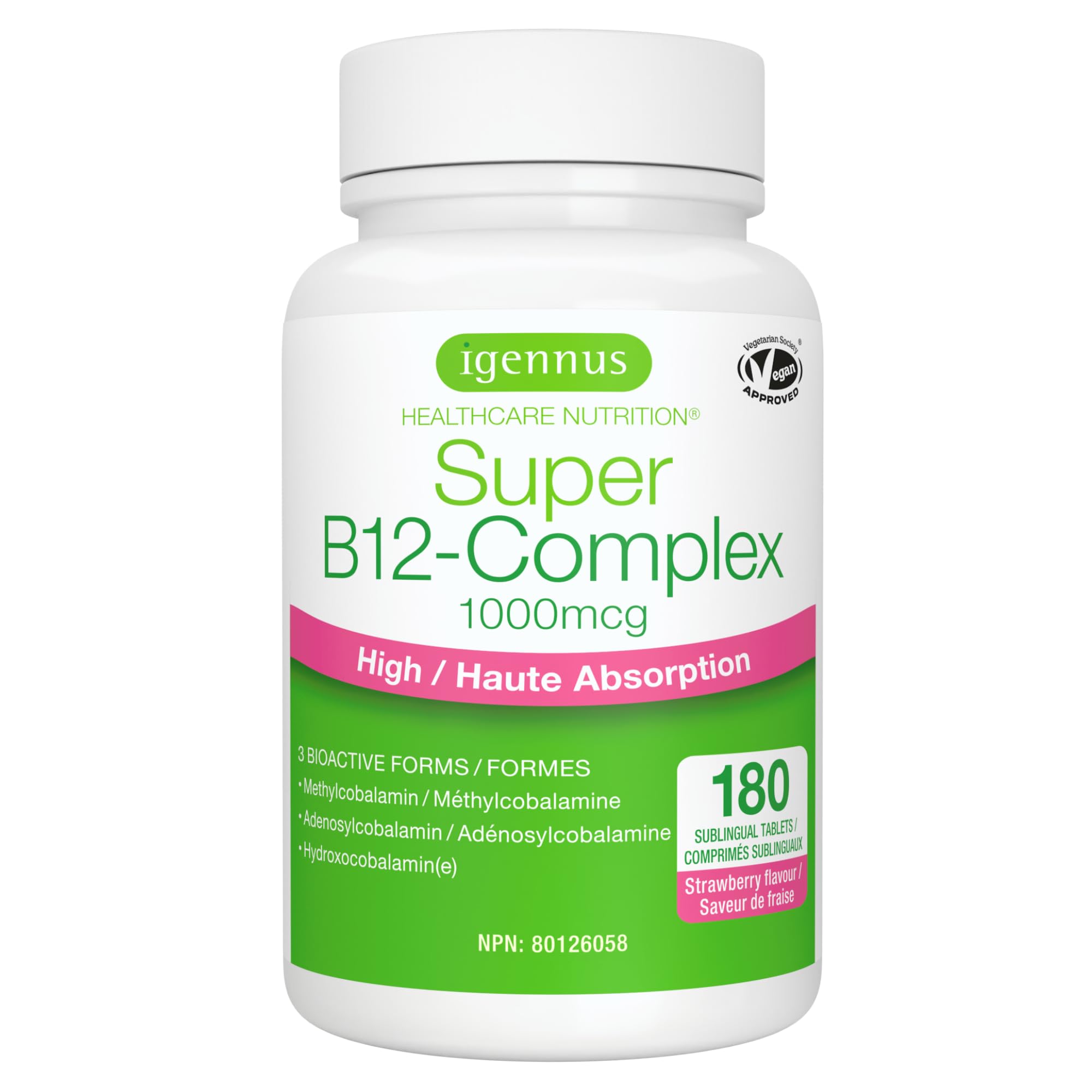 Snapklik.com : Super B12-Complex 1000mcg, Methylated Vitamin B12 ...