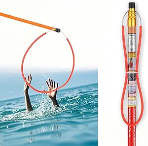 Amazon.com : MEIFIRECI Rescue Hook Water Rescue Pole,4-15ft Telescopic ...