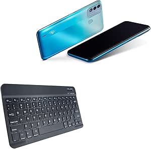 Amazon.com: BoxWave Keyboard Compatible with itel Vision 2S - SlimKeys ...