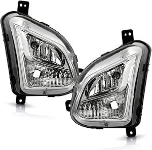 Amazon.com: VIPMOTOZ Fog Lights Driving Lamps Compatible With 2018-2021 ...
