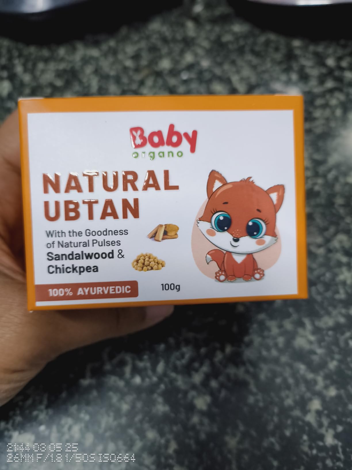 Shop Natural Ubtan For Babies Online | BabyOrgano