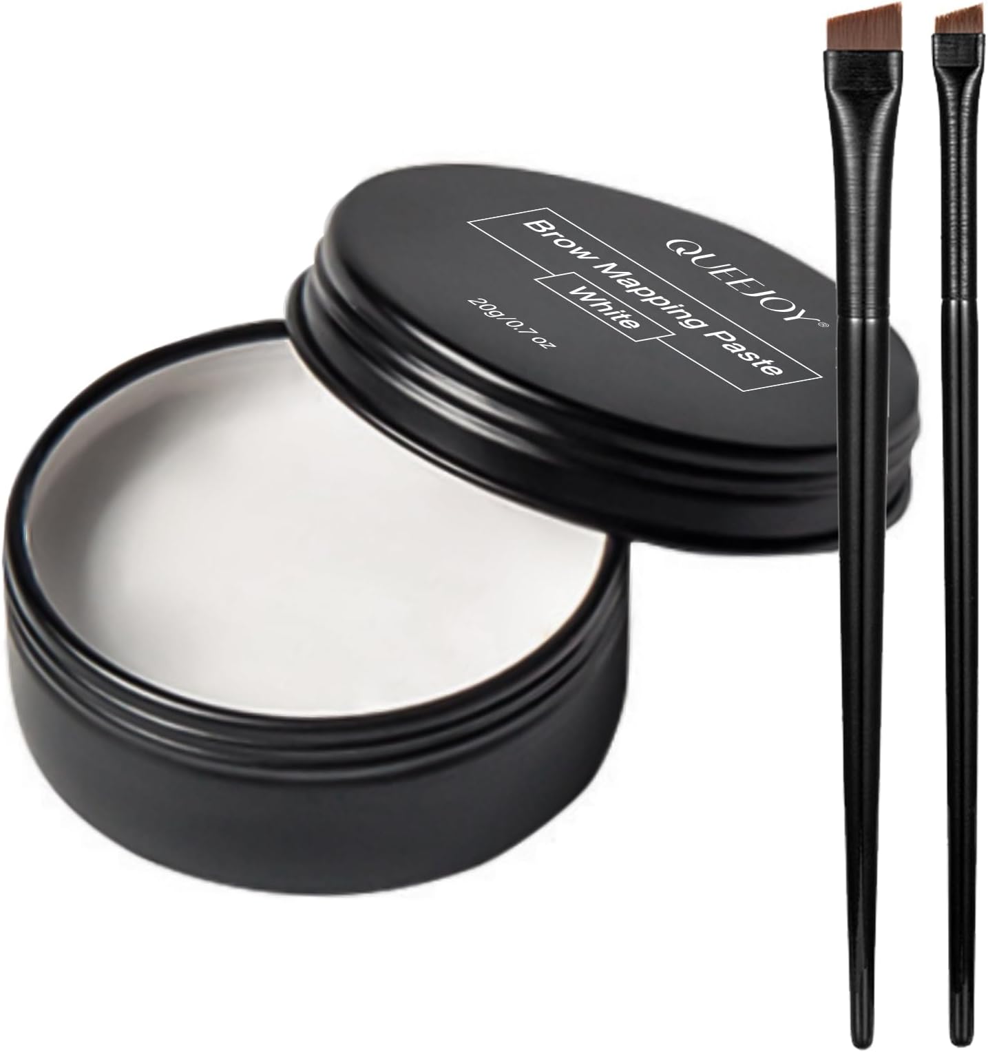 Amazon.com : QUEEJOY 20g White Brow Mapping Paste Brow Contour Paste ...