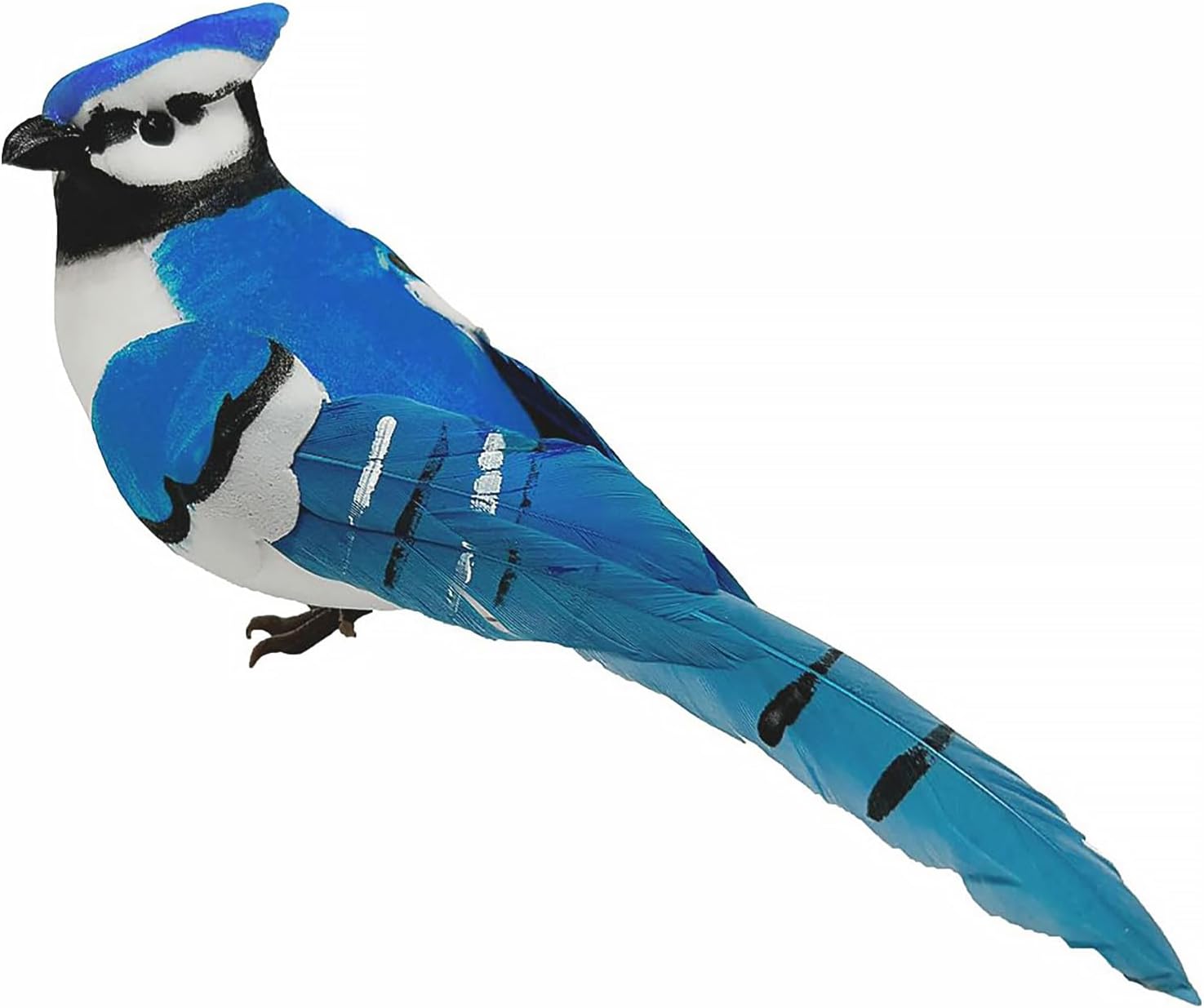 Amazon.com: LWINGFLYER Blue Jay Realistic Artificial Birds Ornaments ...