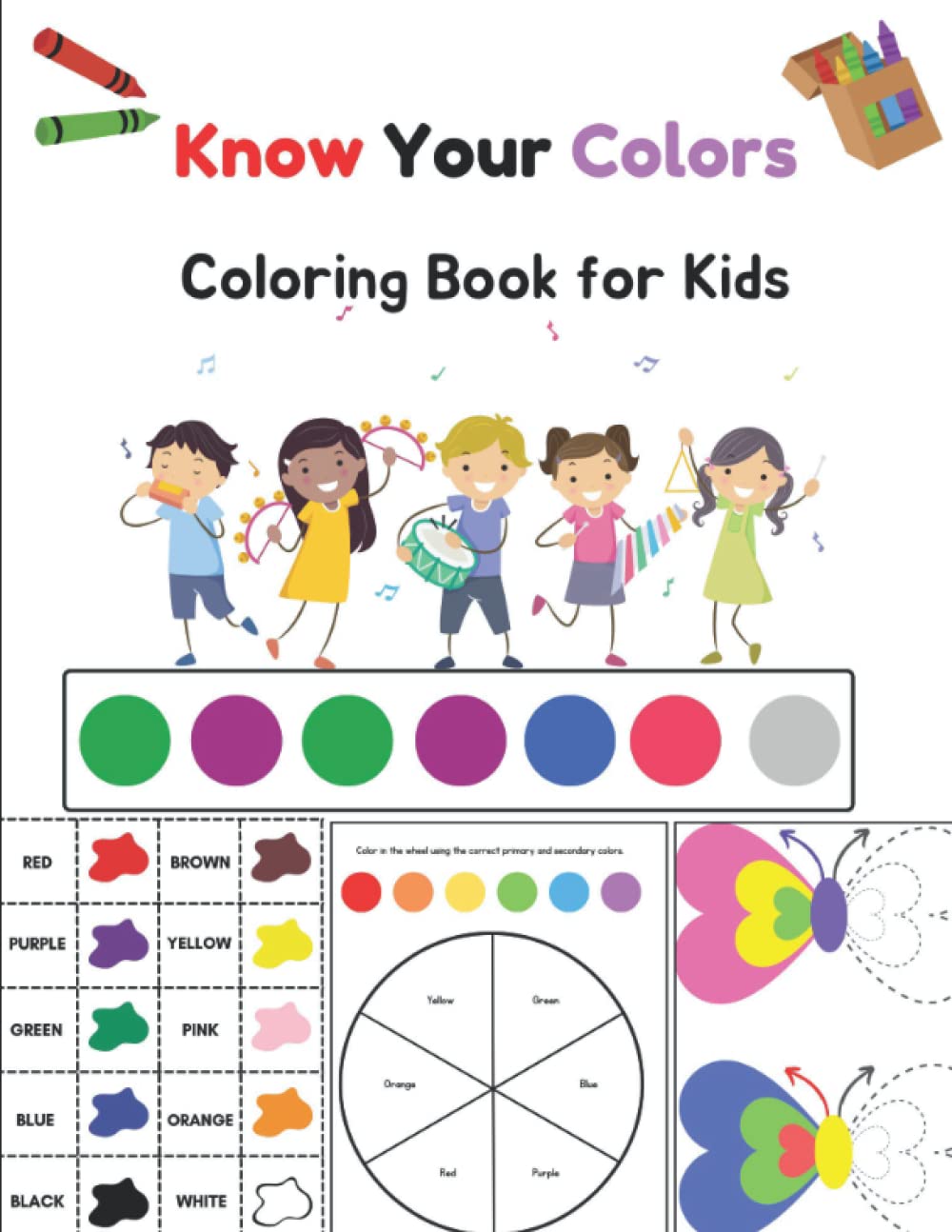 Amazon.com: Know Your Colors: Easy way to memorize colors Coloring book ...
