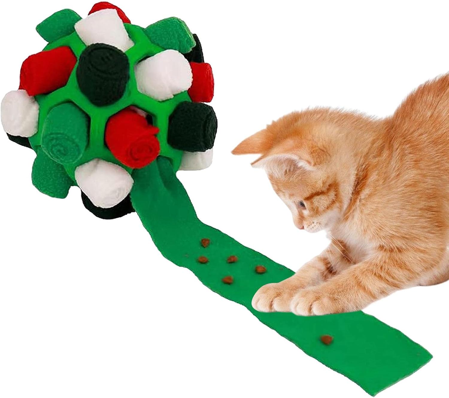 Geteawily Snuffle Ball For Dogs, Dog Sniffing Ball Interactive Toy ...