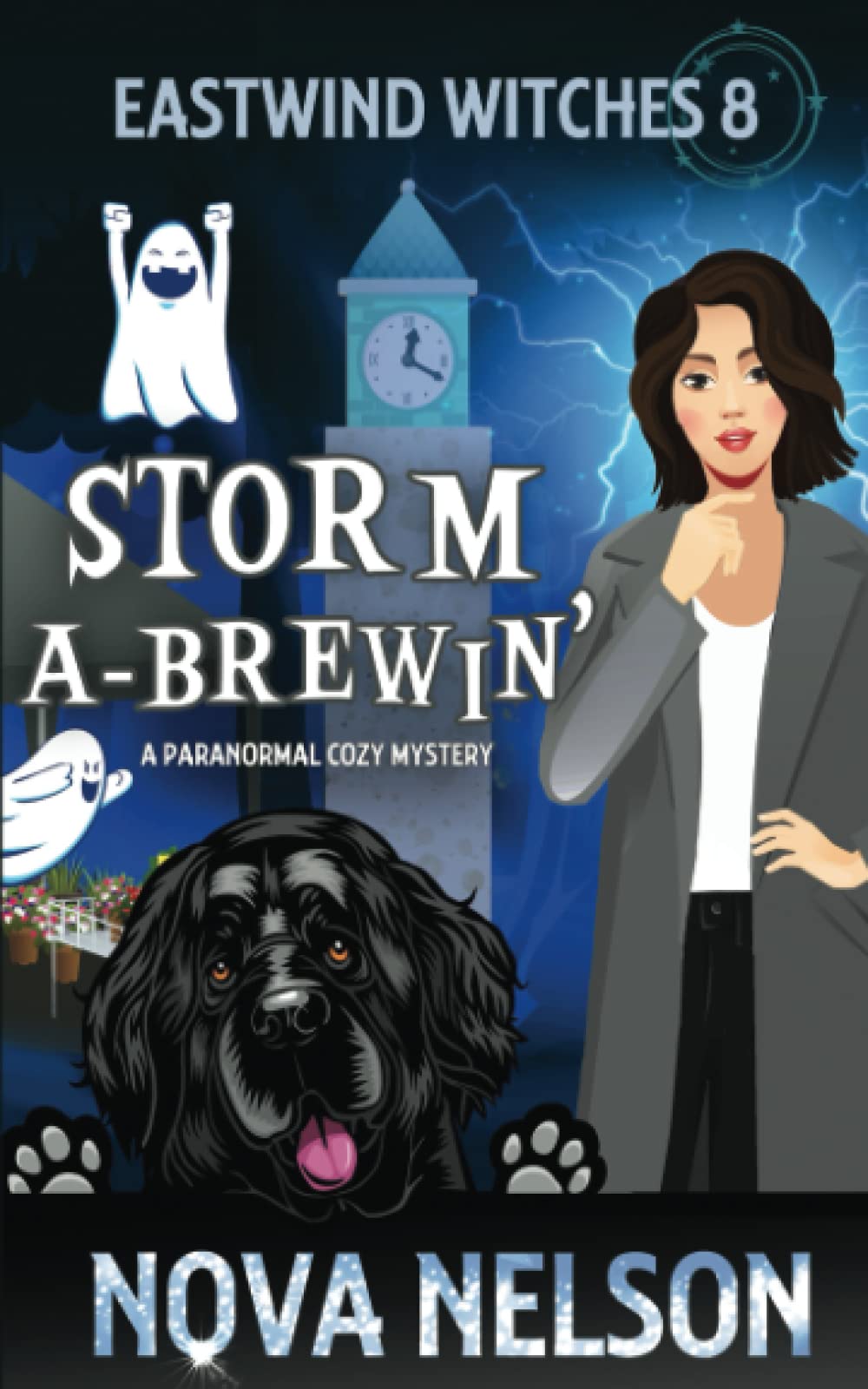 Amazon.com: Storm a-Brewin': A Paranormal Cozy Mystery (Eastwind ...