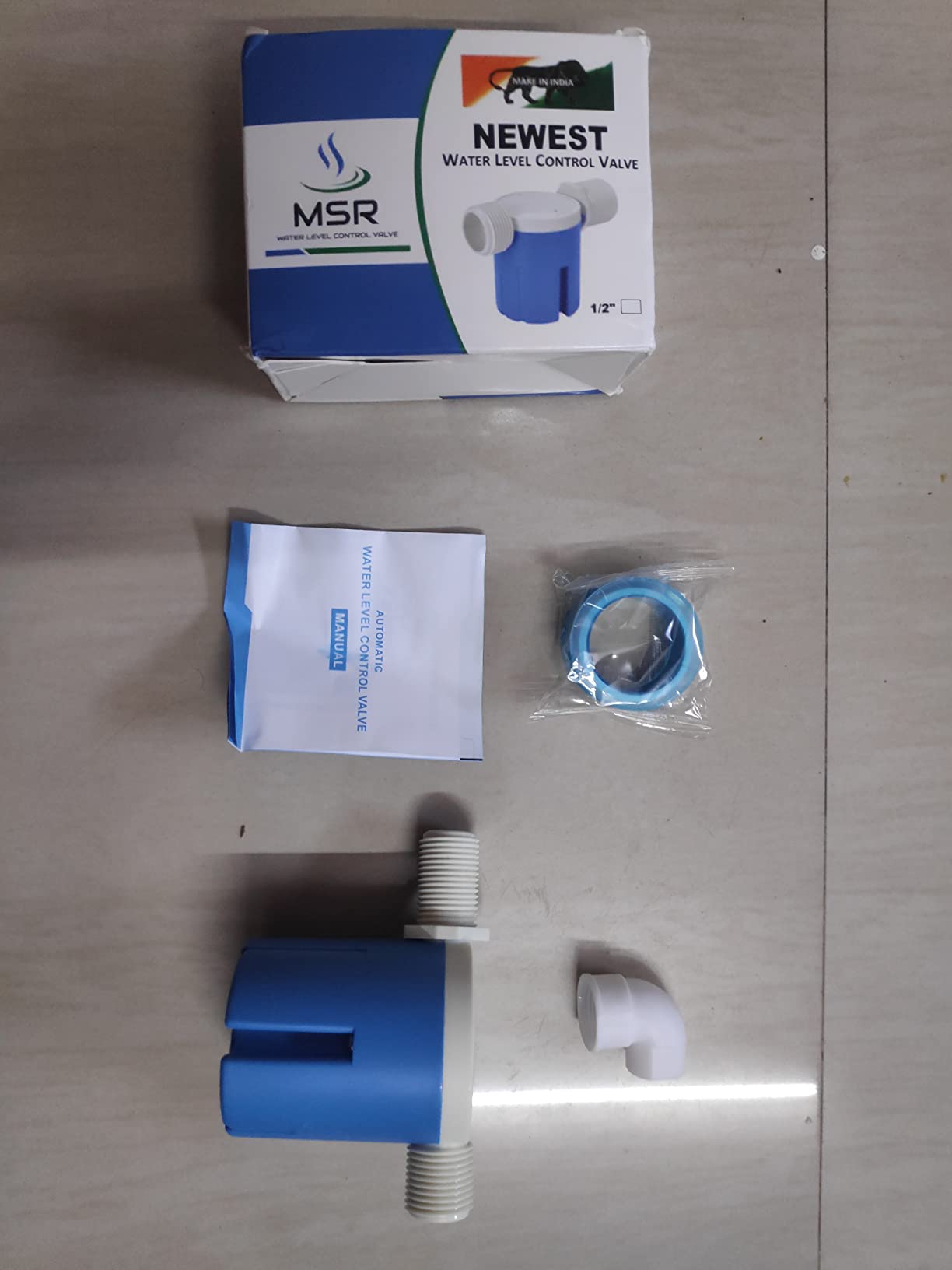 MSR 1/2'' Automatic Water Level Control Valve | High-Pressure Nylon ...