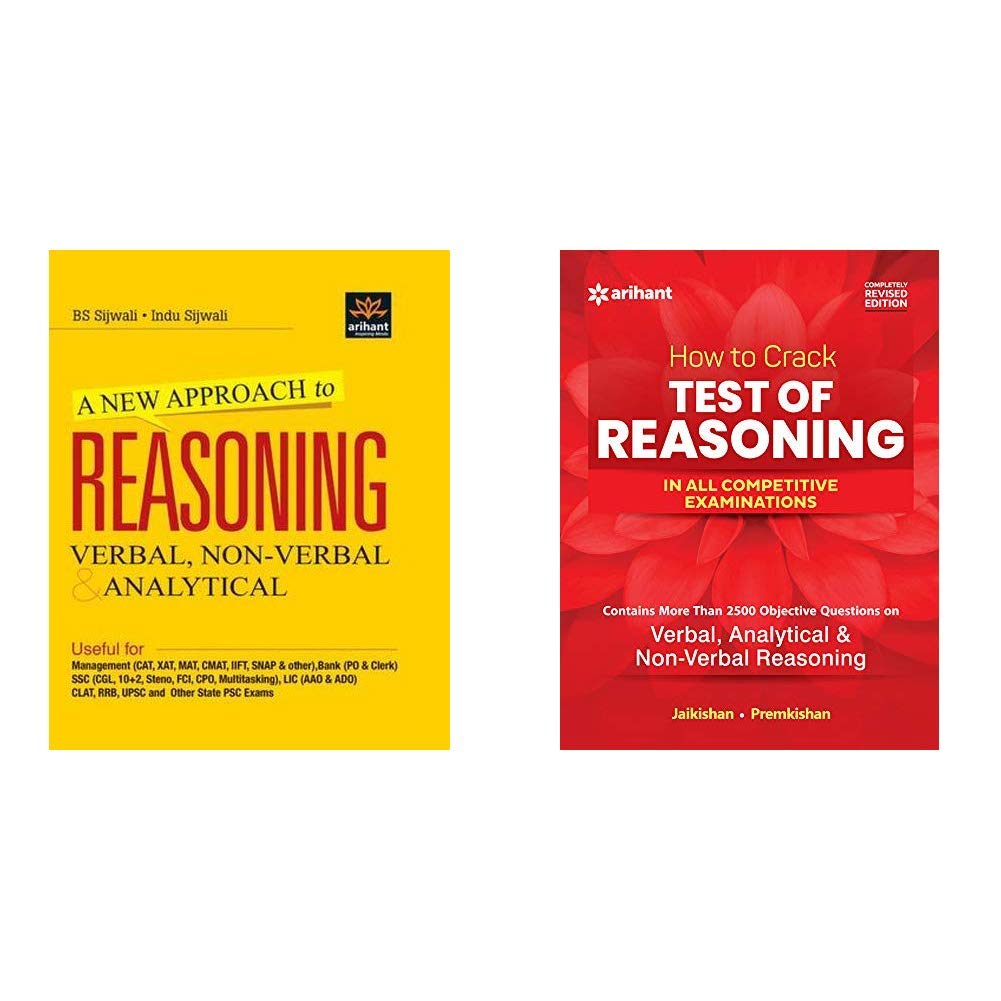 Buy A New Approach to REASONING Verbal & Non-Verbal + How to Crack Test ...