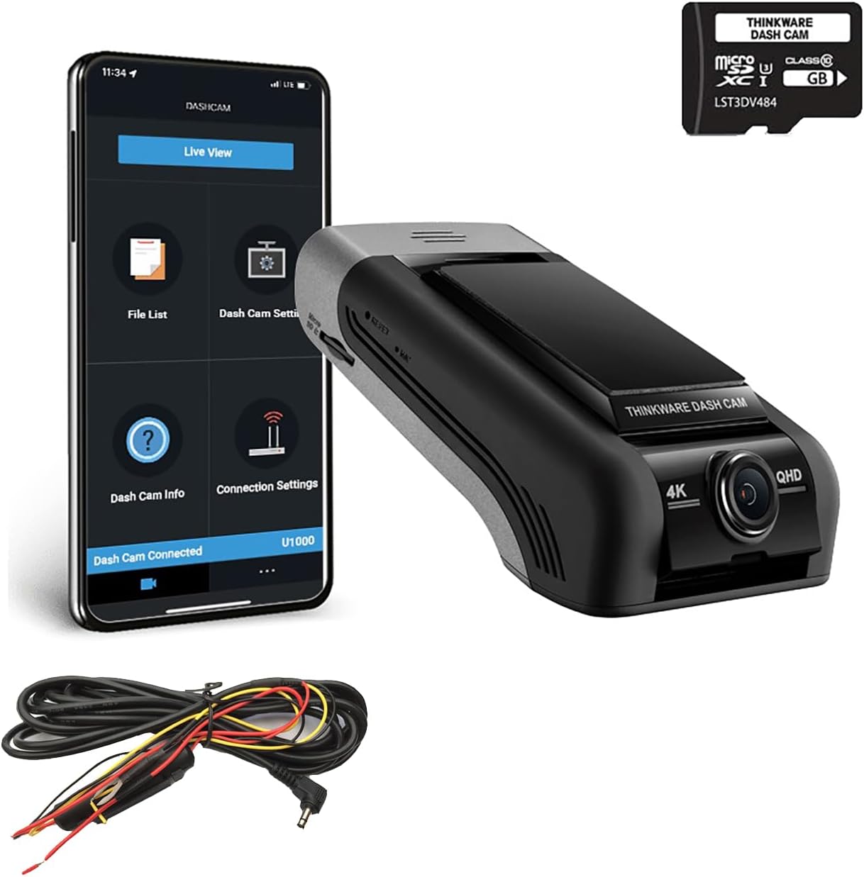 Thinkware F790 Detachable Dash Cam - Full HD 1080p Front Car Dash ...