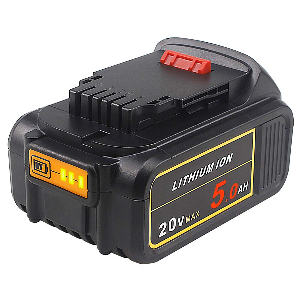 Buy TENMOER DCB200 20V 5.0Ah Replace Battery Compatible with Dewalt 20V ...