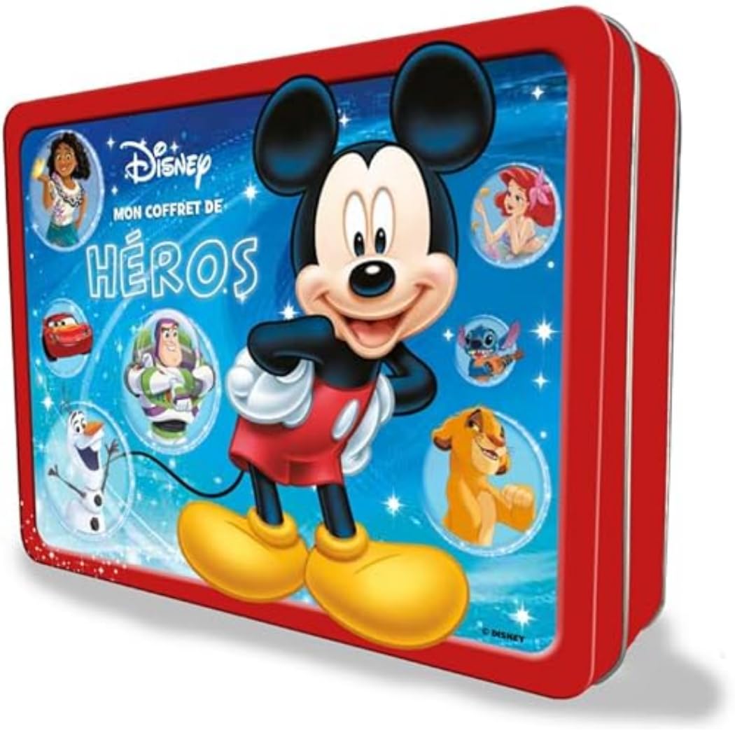 Disney - Mon coffret de héros - Coffret coloriage et activités - Dès 5 ans : Collectif: Amazon ...