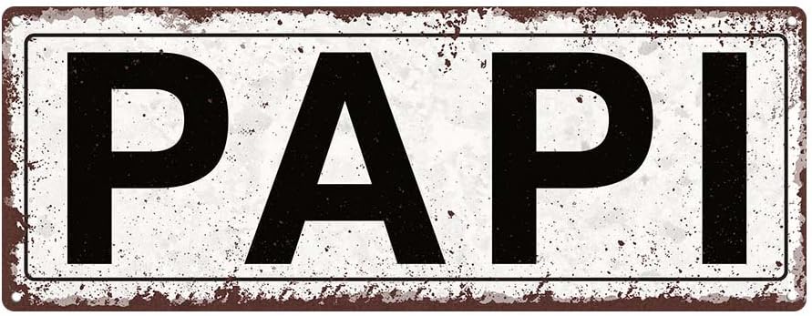 Amazon.com: Papi Metal Sign, father, boyfriend, Friend : Home & Kitchen