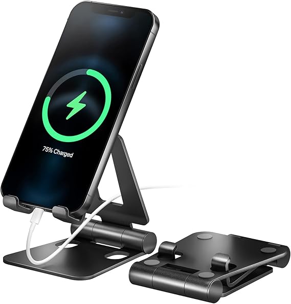Amazon.com: Nulaxy A4 Cell Phone Stand, Fully Foldable, Adjustable ...