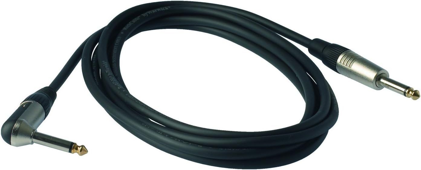 Warwick Rockcable Guitar Lead Rock cable 3m(10ft) Angle and Straight ...