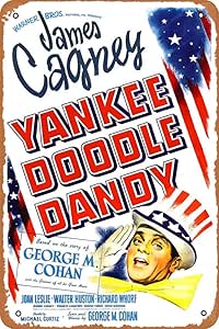 Amazon.com : Retro Tin signs James Cagney - Yankee Doodle Dandy - Movie ...