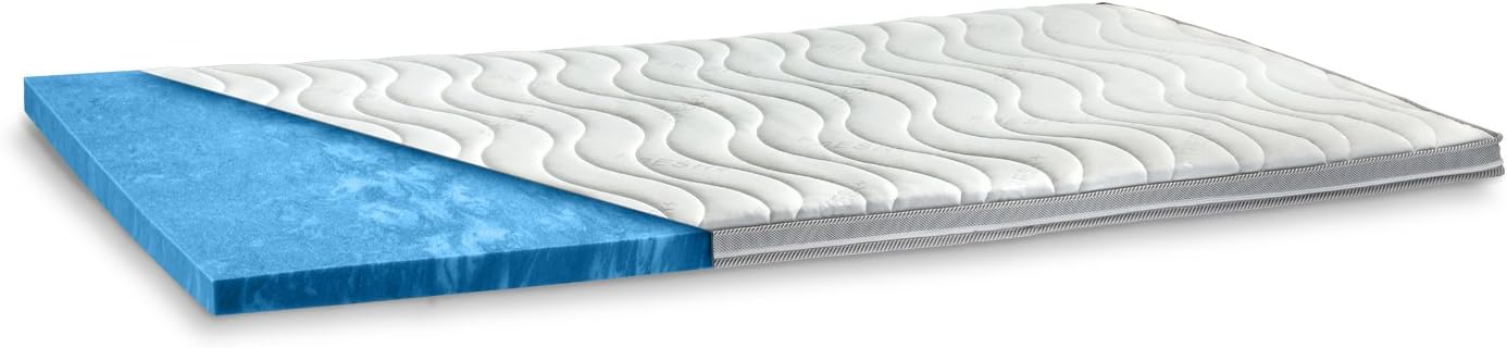 Amazon.de: Meos Luxus-Schaum Topper 90x200 cm für Matratzen ...
