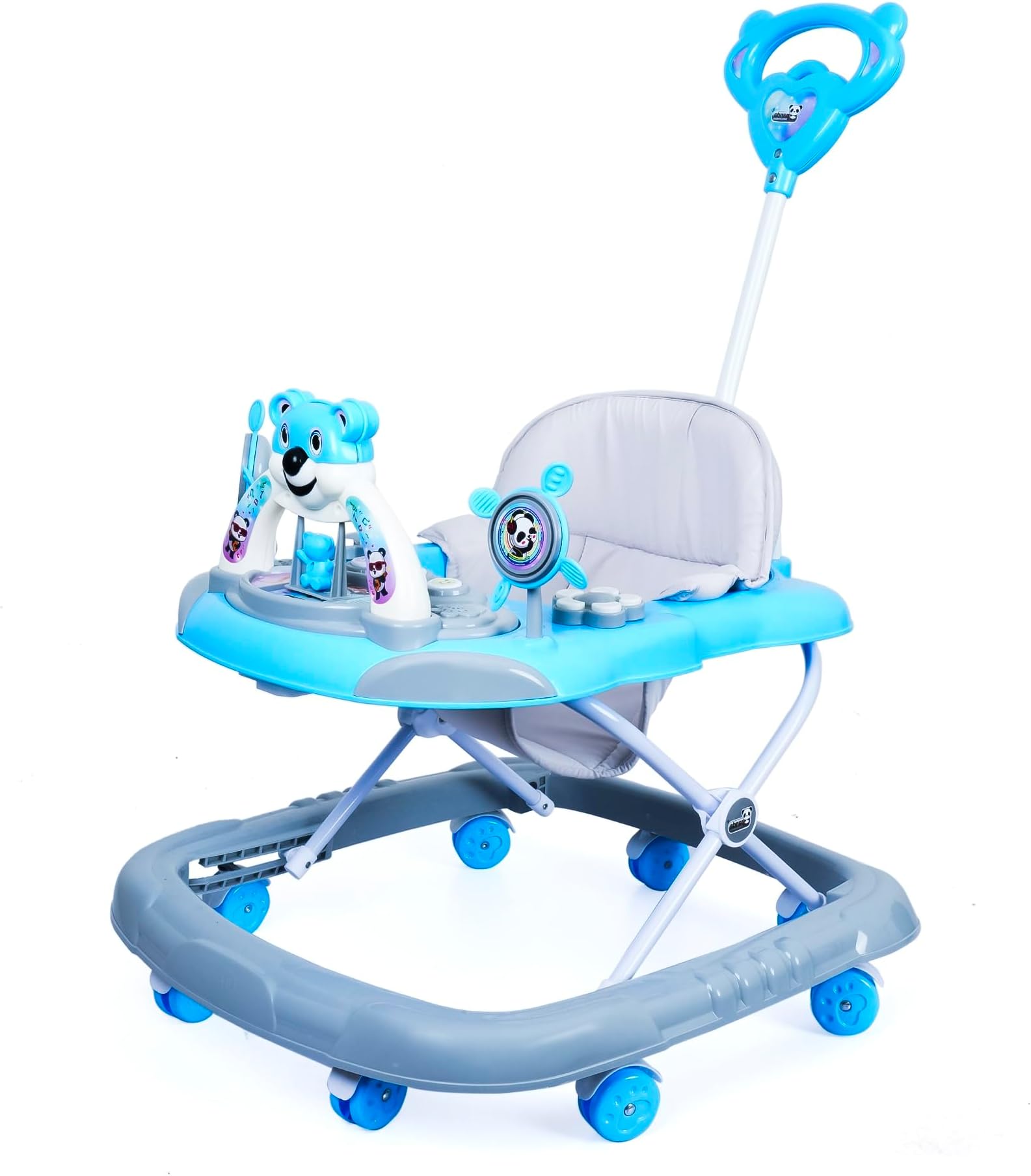 Buy Mee Mee 360° Baby Activity Walker | 3 Level Adjustable Height, Foot ...