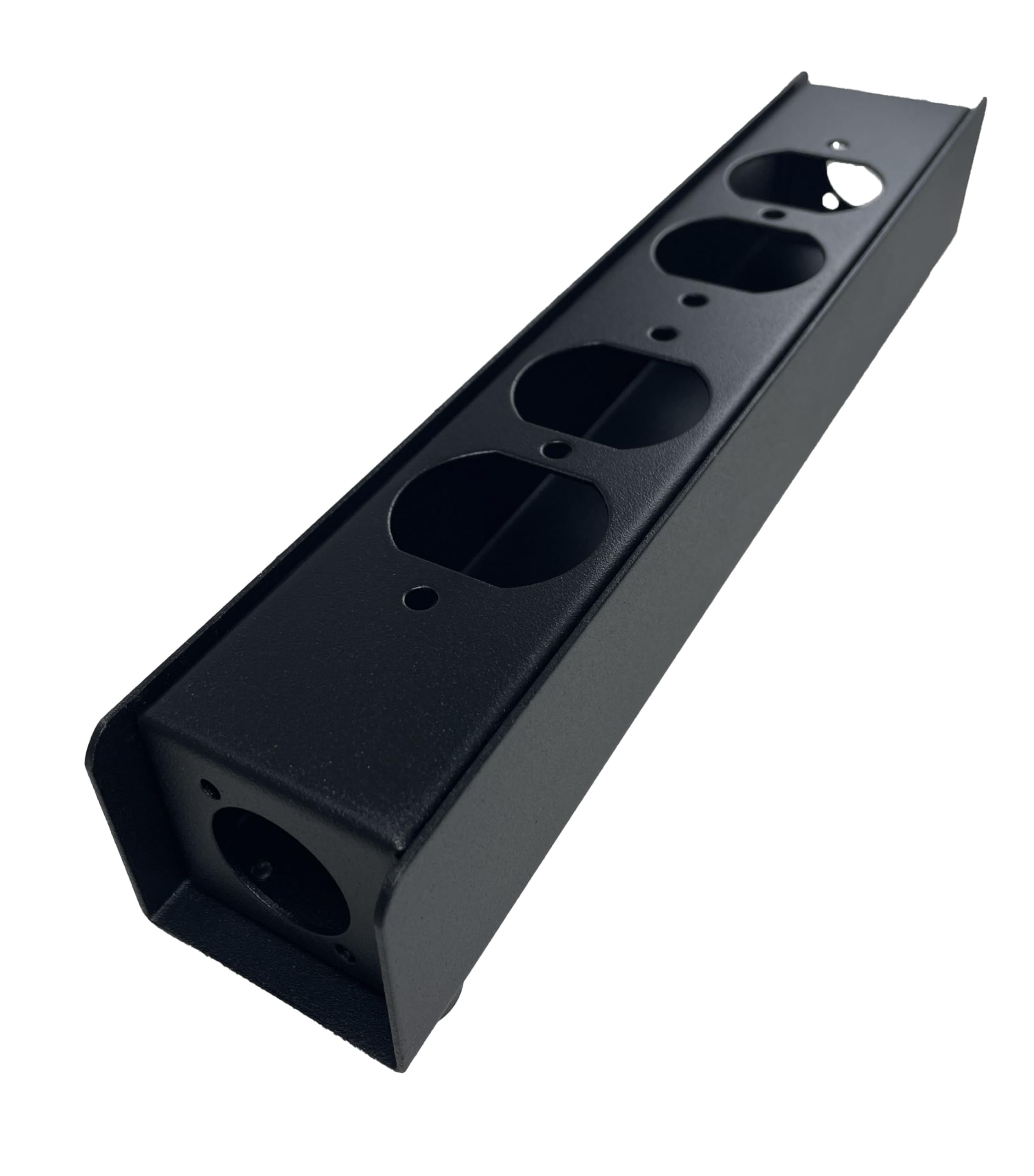 Amazon.com: Steel Project Box 105/8" x 1 7/8" x 1 5/8" Punched for 2 ...