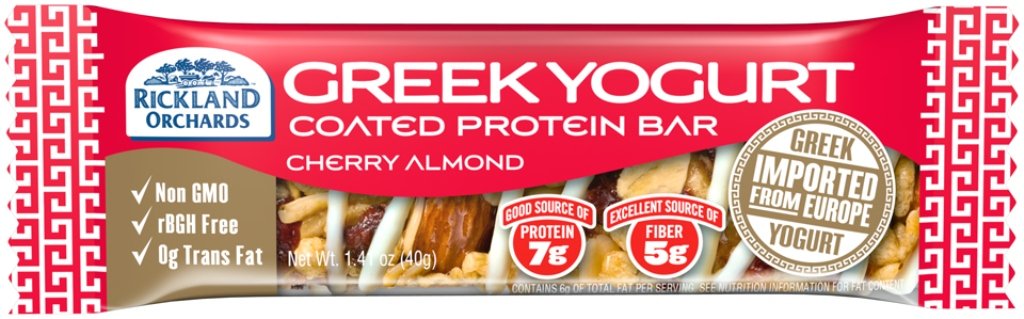 Amazon.com: Rickland Orchards Bars Almond, Cherry, 5 Count (Pack of 6)