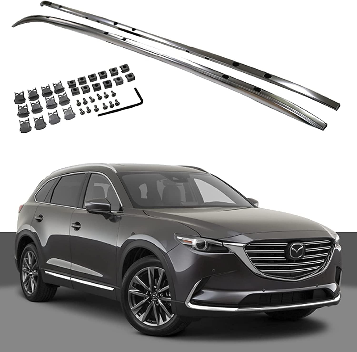 Car Roof Racks Luggage For Mazda Cx 9 2018 2021 | Desertcart INDIA