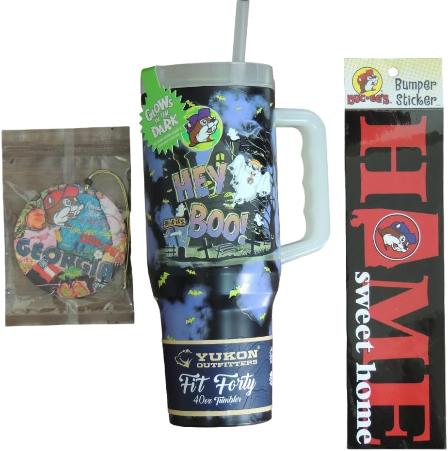 Amazon.com | Buc-ee's Halloween Tumbler 2024 32oz 40 oz Georgia Air ...