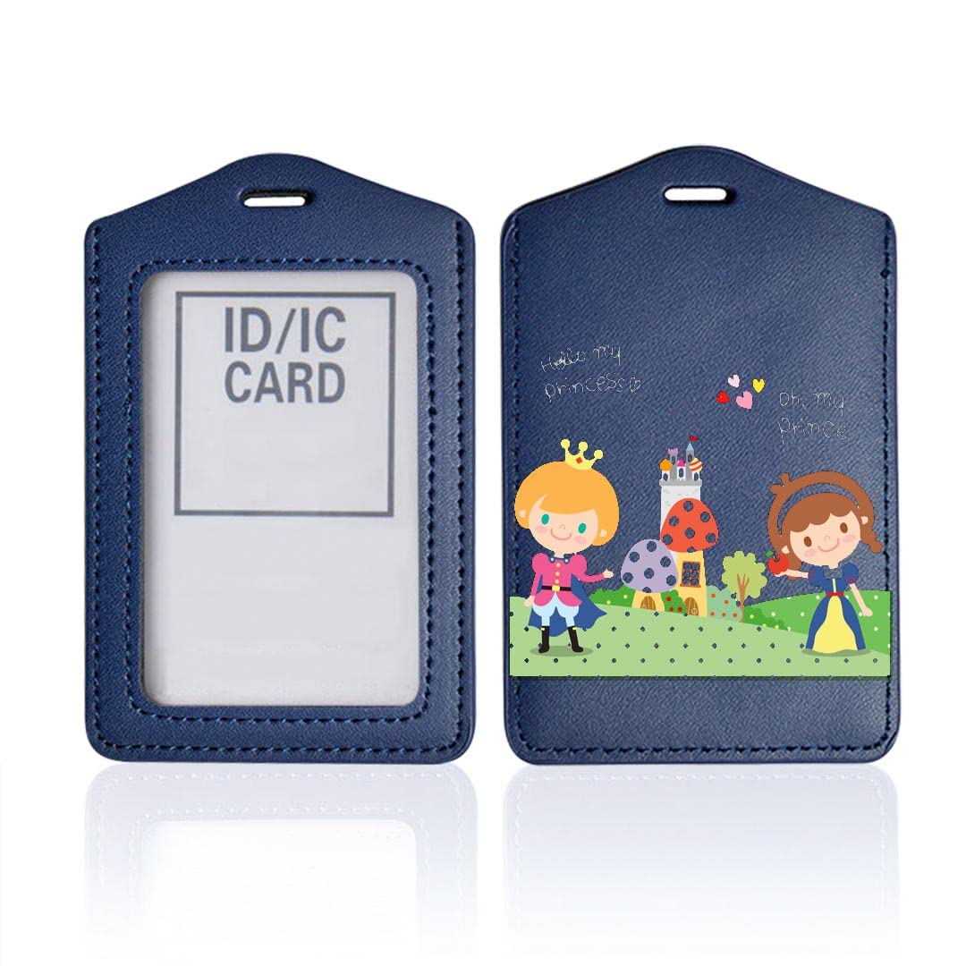 Amazon.co.jp: パスケース 定期入れ IC IDカード入れ ネイビー 紺色 ネックストラップ付 社員証入れ 通学 通勤 passcase キャラクター イラスト 006280 ...