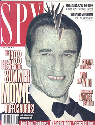 Spy Magazine June 1993 (Arnold Schwarzenegger on Cover - Parody ...