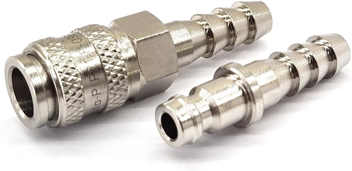 Tirrito Inline Quick Release Fitting Coupling for 8mm Bore Butane ...