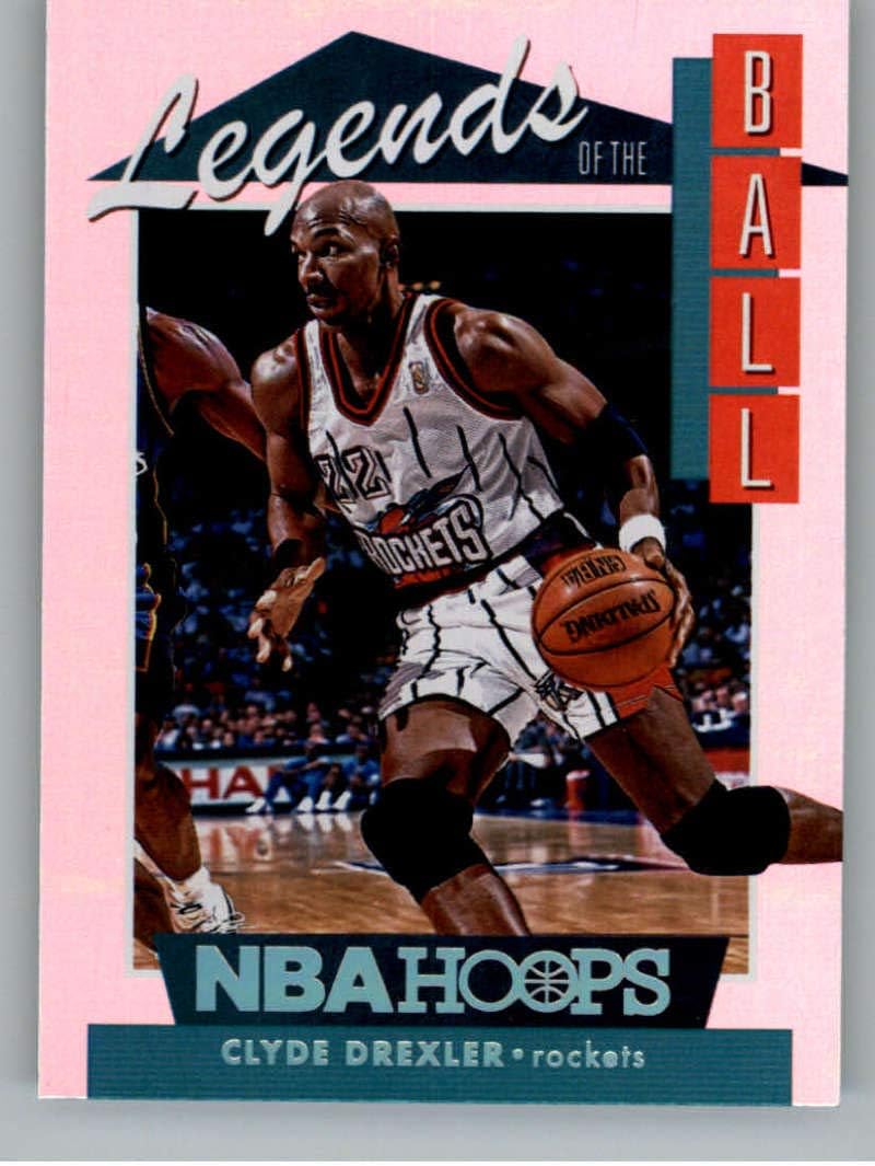 Amazon.com: 2018-19 NBA Hoops Legends of the Ball #7 Clyde Drexler ...