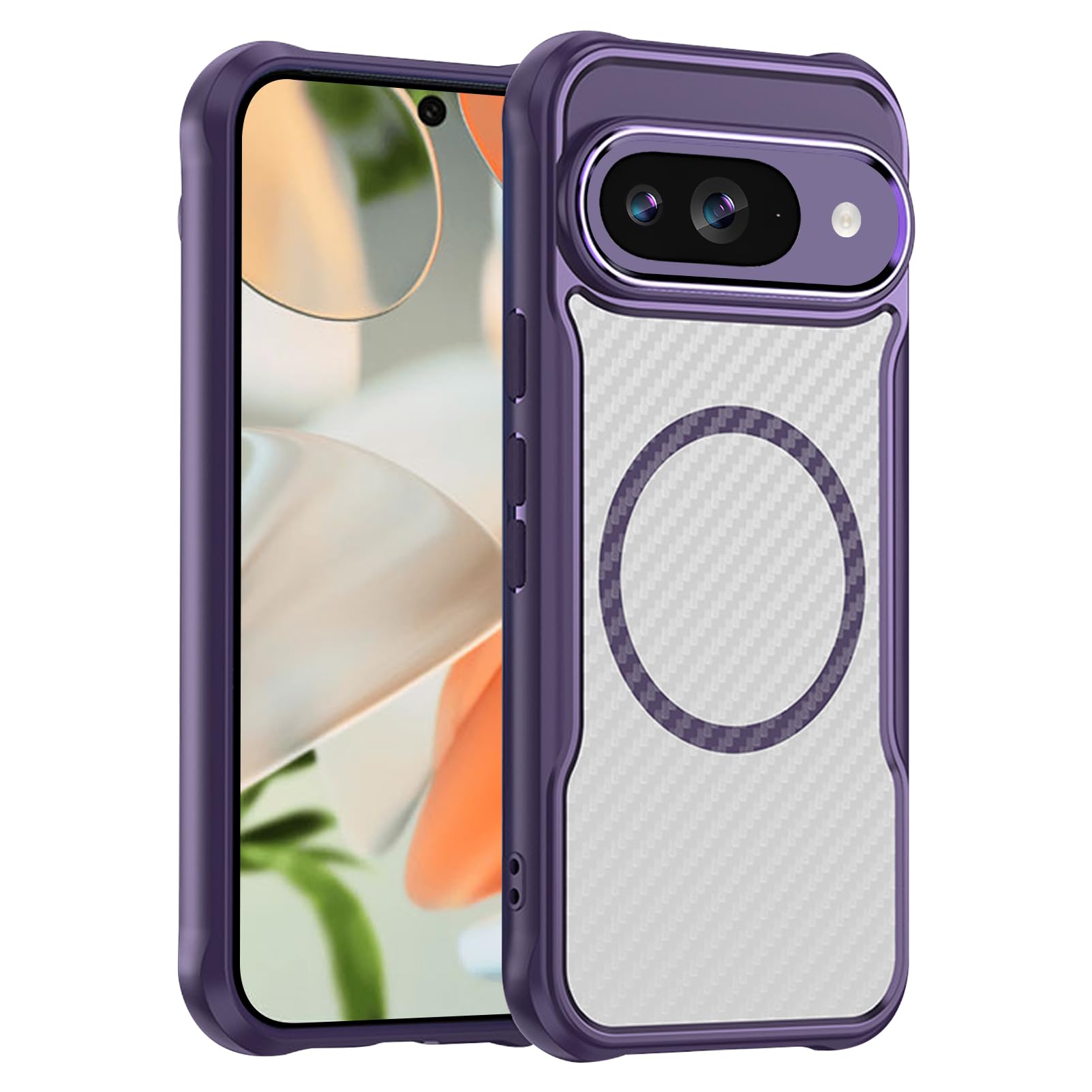 Amazon.com: Magnetic case for Google Pixel 9 Case, Pixel 9 Phone Case ...