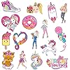 Amazon.com: JoJo Siwa Sticker Pack Die Cut Vinyl Large Deluxe Stickers ...