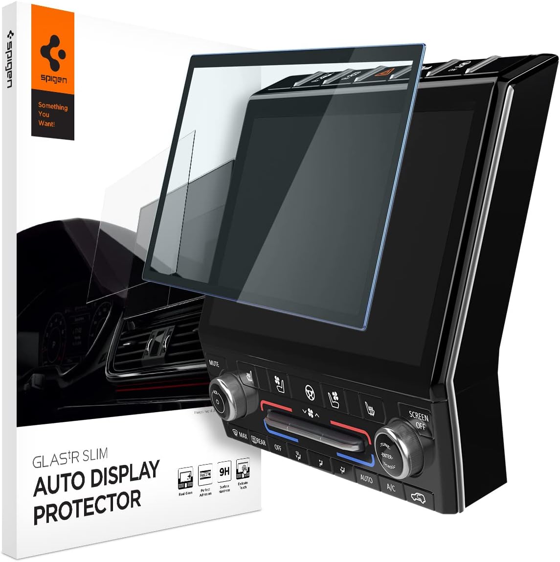 Amazon.com: Spigen Tempered Glass Screen Protector [GlasTR Slim ...