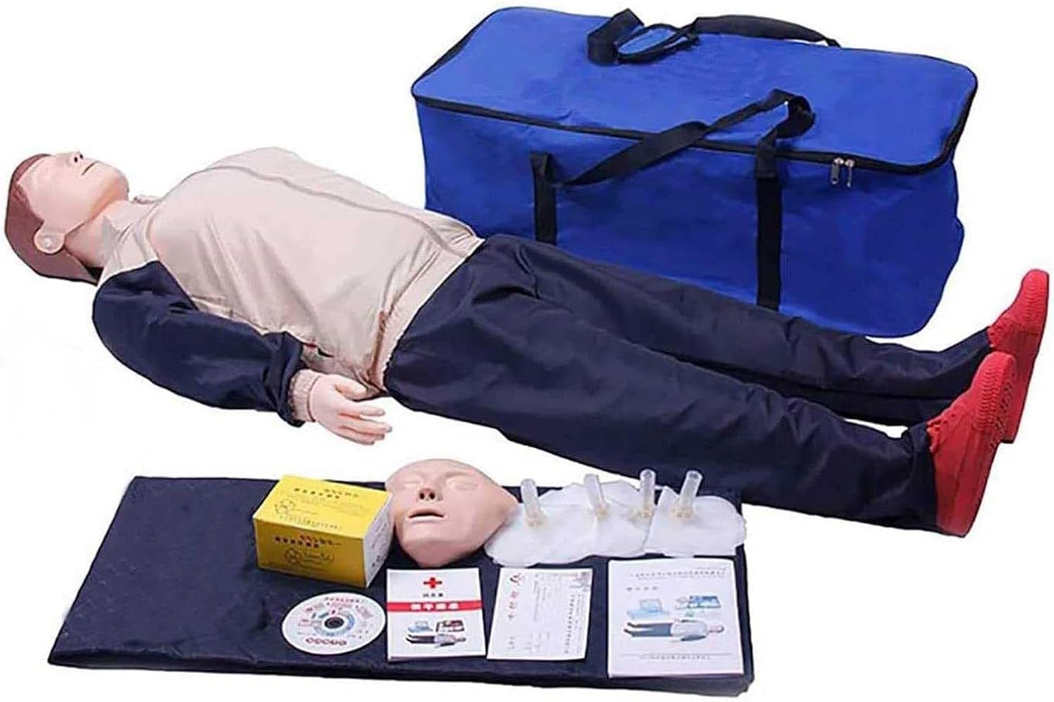 Amazon.com: Full Body Adult Training Manikin Kit, CPR Manikins Dummy ...