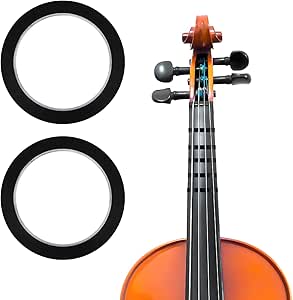 Amazon.com: 2 Rolls Violin Tape Fingerboard, 216 ft/66m Cello Tape ...